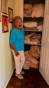 423K views · 10K reactions | It’s FriYay! This week KayKay and I tackled another closet. Spring Cleaning is underway! The linen closet catches a little bit of everything… check out some of my “finds”!  | MeMe’s Recipes | Facebook