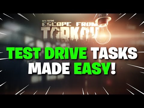 Escape From Tarkov PVE - The TEST DRIVE Task Line Just Got WAY EASIER! Huge W From BSG!