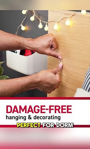 Command Indoor Mini Light Clips – Damage-Free Hanging Christmas Light Clips,