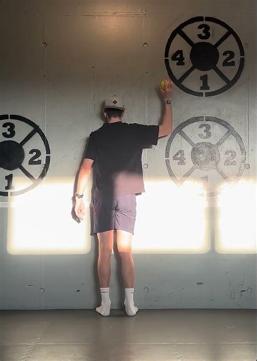 Ball shoulder rotation oscillatory isometrics in R2