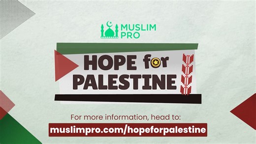 STANDING TOGETHER FOR PALESTINE 🇵🇸 The Prophet ﷺ reminded us: “The believers in their mutual kindness, compassion and sympathy are just like one body…” (Bukhari & Muslim) On our 16th anniversary, Muslim Pro is dedicating this milestone to the people of Palestine through our Hope for Palestine campaign. This October, let’s rise as one ummah. Every prayer. Every reflection. Every voice of solidarity builds hope for Palestine, Insha Allah. #HopeForPalestine #MuslimPro | Muslim Pro