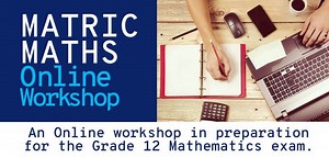 Matric Maths Online Workshop - Awqaf SA