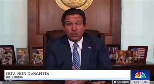 576K views · 56K reactions | Gov. Ron DeSantis (FL): “If you’re driving on one of those streets, and a mob comes and surrounds your vehicle, and threatens you, you have a right to flee for your safety. And so if you drive off, and you hit one of these people, that’s their fault for impinging on you.” | In Blonde Theory | Facebook