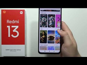 Redmi 13: Wallpaper Settings