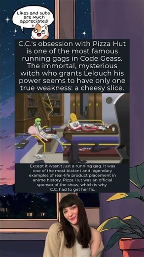 The Real Story Behind Code Geass's Pizza Hut Gag