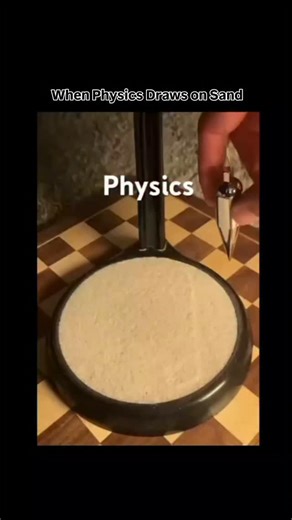 science clippings 12 | Give the pendulum arm a push and watch as gravity and the earth's rotation take over creating geometric patterns in the sand. The fine... | Instagram