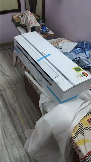 Mitsubishi electric Mr slim ac installation #acfitting #ac #r32 #sortvideo #viralvideo