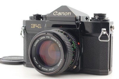 【NEAR MINT】 Canon F-1 SLR Film Camera Late Model Body NFD 50mm f/1.4 lens Japan | eBay
