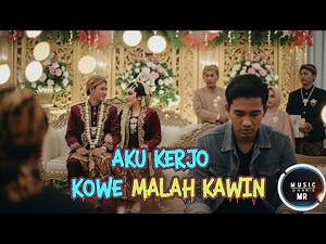 Aku Kerjo Kowe malah kawin | lagu Jawa terbaru 2025 | Dhanis MR | official music video