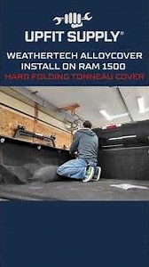 WeatherTech AlloyCover Install on RAM 1500 | Hard Folding Tonneau Cover