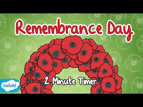 Remembrance Day | 2 Minute Silence Timer | Reflection