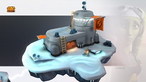 Star Wars Rebels - Chopper & Rebel Outpost - Buy Royalty Free 3D model by JCulley3D (@jamesculley)