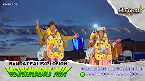 BANDA Real Explosión de La Paz MIX MORENADAS | Filmaciones Alegria Records