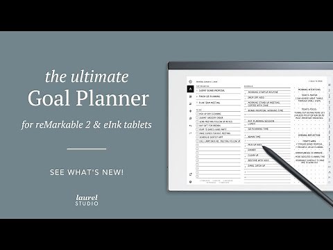 Going Digital: The Ultimate Planner for reMarkable 2, Supernote or Boox