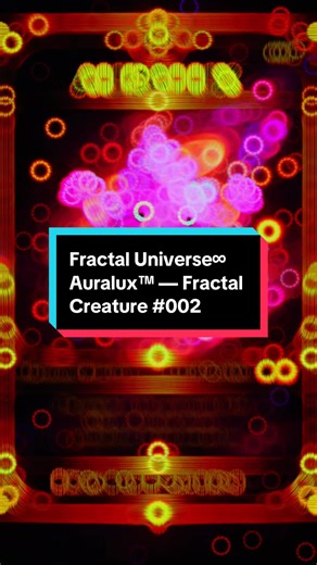 Fractal Universe™ — Creature #002 unlocked. Auralux™ emerges from the Harmony Field… the giggle in the quantum void. Where she dances, probability bends toward joy — and entire timelines shift. The Fractal Universe is expanding. Stay tuned, little fractals. ✨∞ #FractalUniverse #PixelMagicStudios #FractalCreature #Auralux002