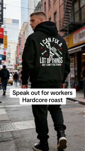 Speak out for workers,hardcore roast #workwear #vintage #american #streewear