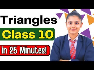Triangles | CLASS 10 Maths Chapter 6 | One-Shot 🔥😎 2023-24 #class10