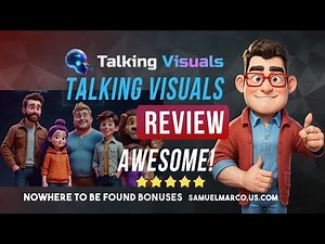 Talking Visuals Review: Create Today! 🔴 TALKING VISUALS REVIEW + Demo + OTO 🔴 Talking Visuals Review