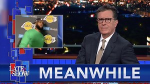 68K views · 1K reactions | Meanwhile… Stephen hasn’t seen the most popular show in Netflix history yet, but now he knows that LeBron James hated the ending. | The Late Show with Stephen Colbert | Facebook