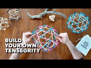 From Kit to Sculpture- A 30-Strut Tensegrity in 30 Seconds