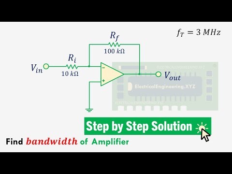 How to Calculate Bandwidth of Inverting Op Amp