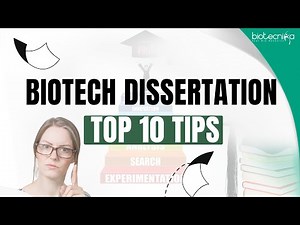 Top 10 Biotech Dissertation Tips For UG & PG Biotech / Life Science Students