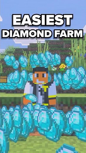 Minecraft Easiest Diamond Farm