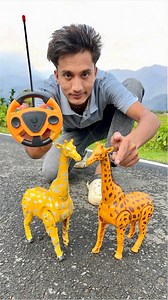 27K views · 2.4K reactions | TWO RC REMOTE CONTROL GIRAFFE漣 UNBOXING #giraffe #unboxing #toys #giraffe #review #trendingreel | Badrul Shorts | Facebook