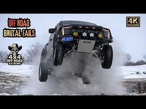 BRUTAL Off-Road Fails Compilation | 4x4 Trucks Losing Control on Mud & Snow