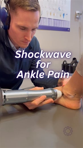 Dr. Kyle Ross | Shockwave therapy targets deep tissue injuries by stimulating blood flow and breaking up scar tissue—great for chronic pain relief. 💥 | Instagram