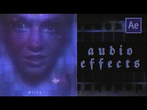 popular audio effects (muffled, legallyko distortion, reverb, shortcuts) | after effects tutorial
