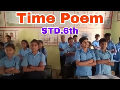 STD 6Th #Time Poem
