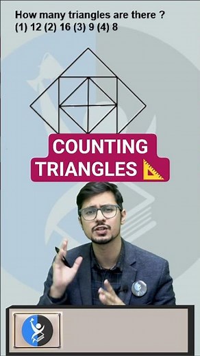 Counting number of triangles 📐