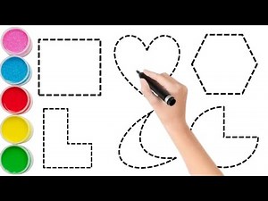 2D Shapes for Kids 🔺🔵🟨 | Learn Circle, Square, Triangle & More | Preschool Learning