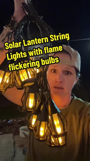 Enhance Your Patio with Solar Lantern String Lights