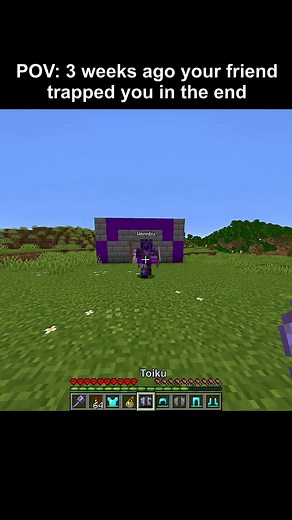 POV: 3 Weeks Ago Your Friend Trapped You In The End...💀 • • • • • • • • • #memes #viralreels #trendingreels #trend #minecraft #meme #viralvideos #viral #trending #dankmemes #reelschallengereelschallenge #reelsfacebook #reelsviralシfb | MMG