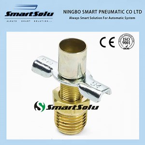 [Hot Item] SAE Standard Brass NPT 1/4" 3/8" 1/2" Air Compressor Drain Valve for Air Suspension Compressor Tank