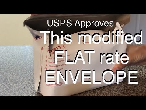 Hack - USPS flat rate envelope - Bigger “Care" Packages