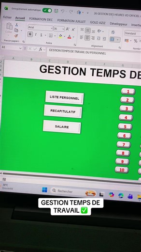 📶*FORMATION EXCEL AVANCÉ EN LIGNE*( Prochaine session) ✅ 12 Janvier au 23 janvier 2026 ✅2H30 par seance ✅18h - 20h30