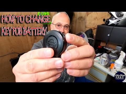 HOW To Change HARLEY Key FOB battery #harley