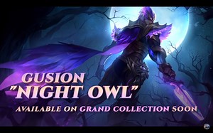 Skin Collector Baru, Night Owl Gusion Mobile Legends (ML)