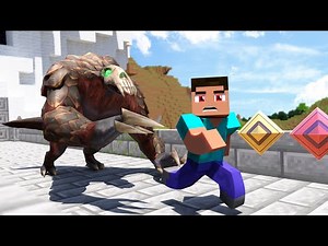 Realistic Temple Run 2 - Minecraft Animation