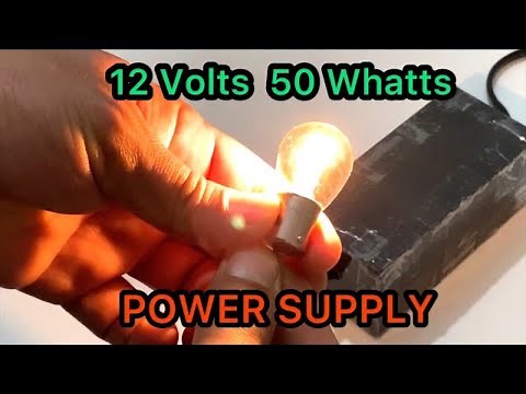 How to Make a 12 Volts DC Power Supply | DIY Power Supply