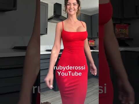 rubyderossi in Red Dress 👗