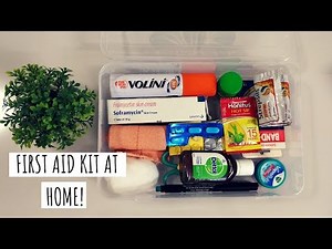 HOME FIRST AID BOX ORGANIZATION AND SETUP | FIRST AID KIT AT HOME