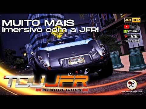 🔴 MUITO mais IMERSIVO🔥Test Drive Unlimited Remaster by JFR - TDUJFR - RTX 3080 TI🔴