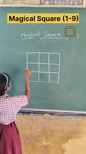 1.5M views · 9.4K reactions | Magic square | Magical Square | Magic puzzle 里 #reels #reelsfbシ #trendingreels #viral #trending #viralvideos | Eliyas Mohmmed | Facebook