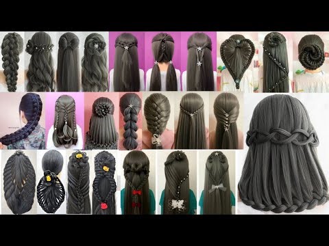 simply new hairstyle for girls | trendy hairstyle Beautiful For Wedding | Hairstyle
