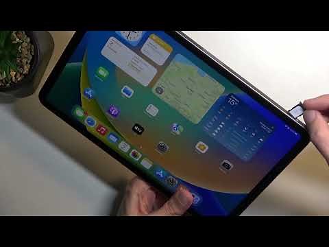 How to Insert a Nano SIM Card into a iPad Pro 4th Gen (2022)