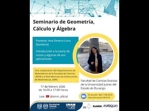 ReMIM | Seminario GCA | Introducción a la teoría de conos y algunas de sus aplicaciones